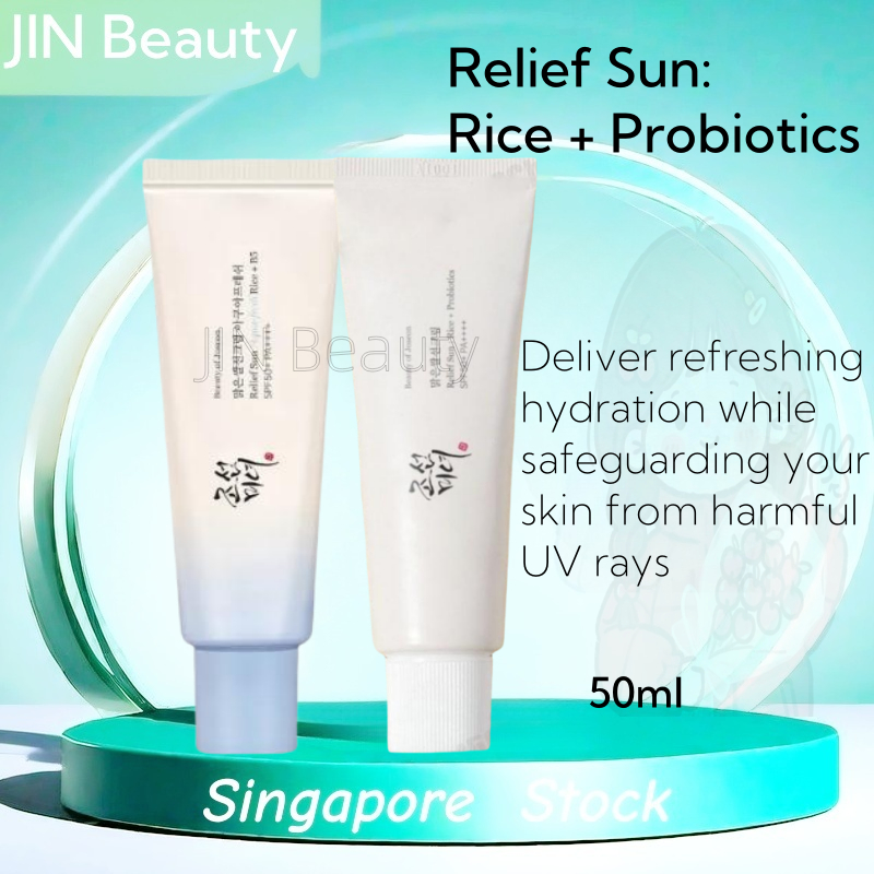 [BOJ] Relief Sun: Rice + Probiotics | Aqua-Fresh : Rice + B5 (50ml ...