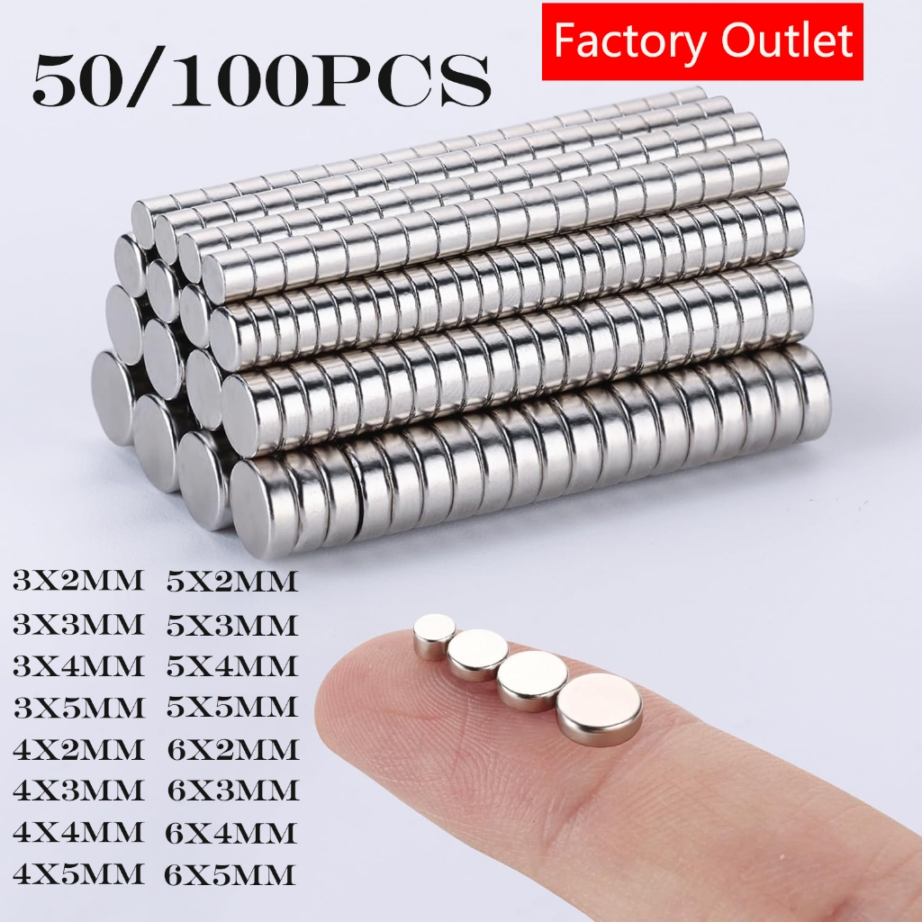 50/100Pcs Tiny Magnets, Small Magnets, Mini Fridge Magnets,DIY Magnet ...