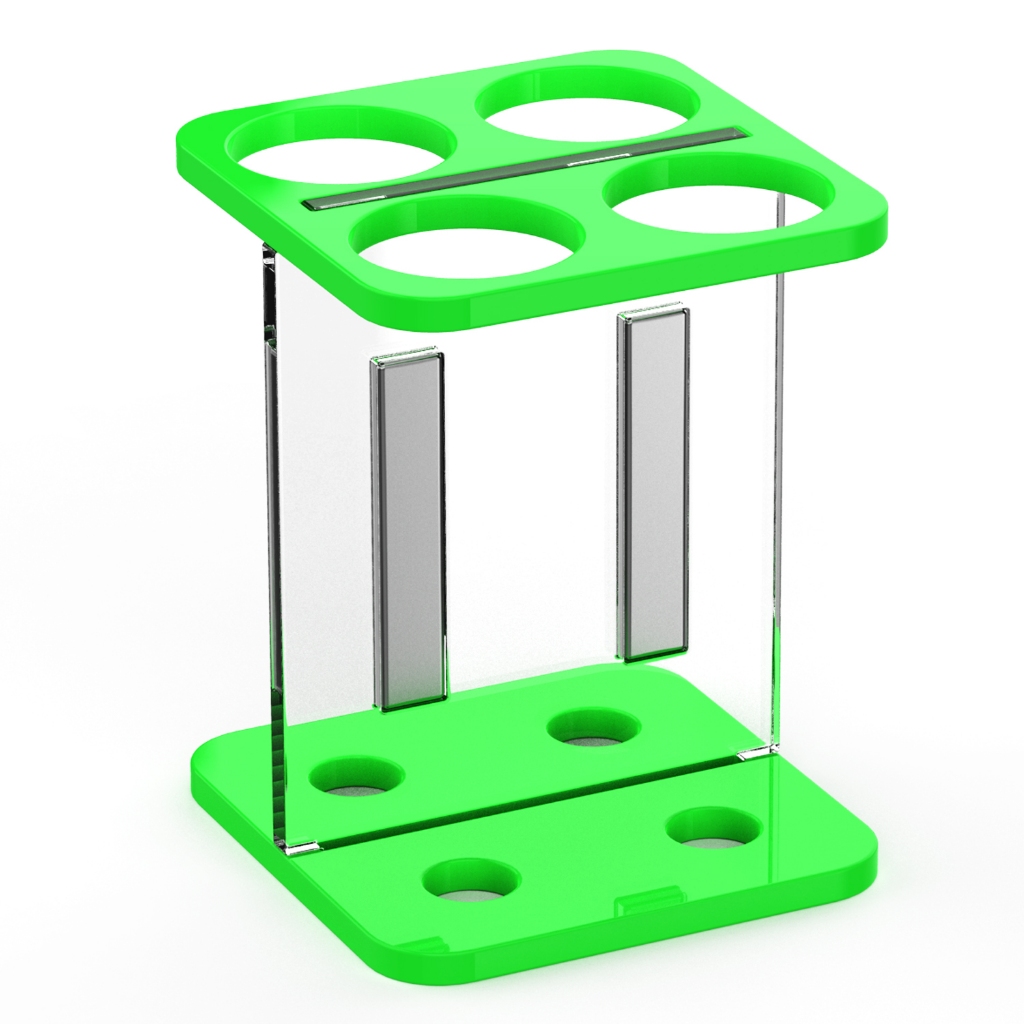 Magnetic Separation Rack Embedded Magnets Stripe for Laboratory ...