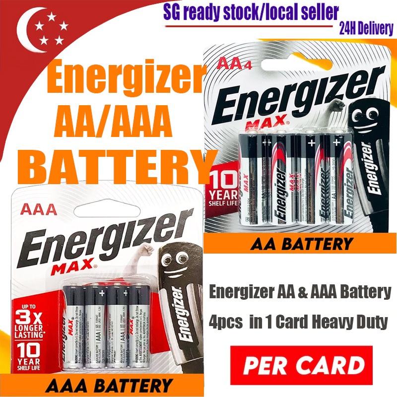 Energizer MAX Alkaline Battery AA / AAA / Long-Lasting Power Batteries ...