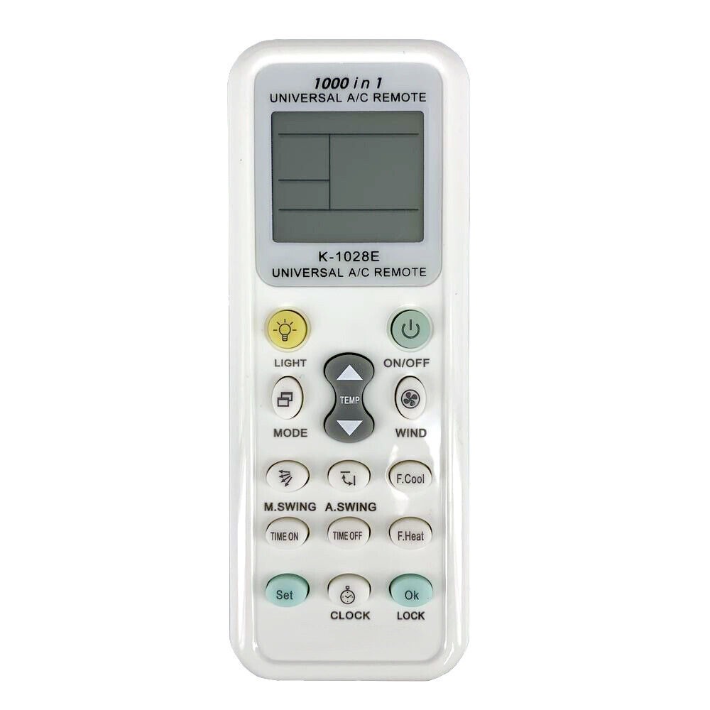 New Replacement K-1028E IR Universal AC Air Conditioner Remote Control ...