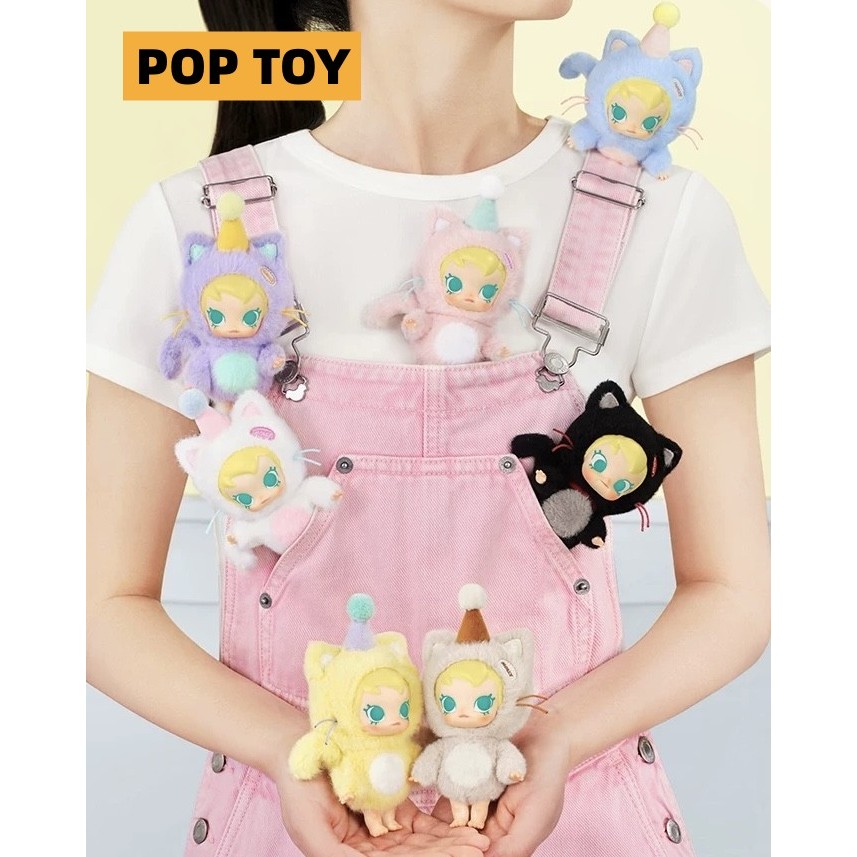 Baby Molly Pocket Friends Series Soft Vinyl Face Plush Pendants Blind ...