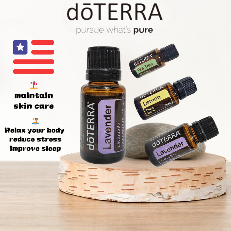 EXP2028 doTERRA Lavender/Tea Tree/Lemon Pure Essential Oil 15ML Pure ...