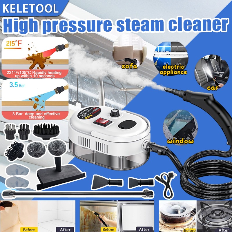 Steam Cleaner High Pressure Steam Washer High Temperature Portable ...