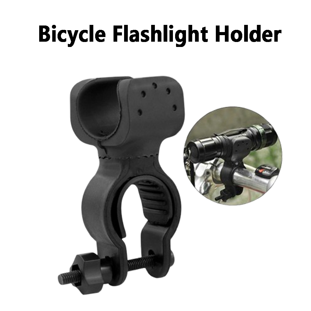 U-Shape Rail Clip Biking Light Mounting Holder Universal Flashlight ...