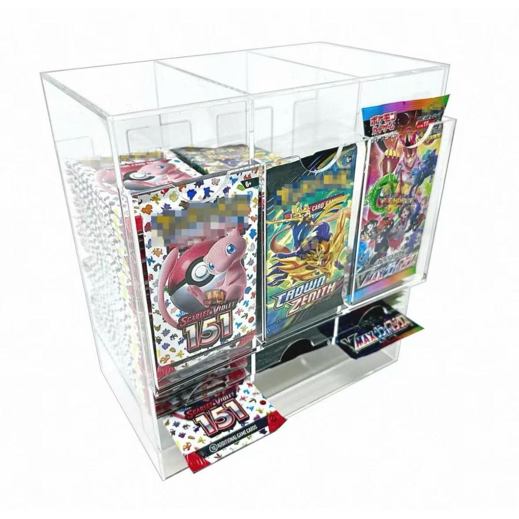 Pokémon Pokémon Naruto One Piece Card Display Stand Acrylic Storage Box ...