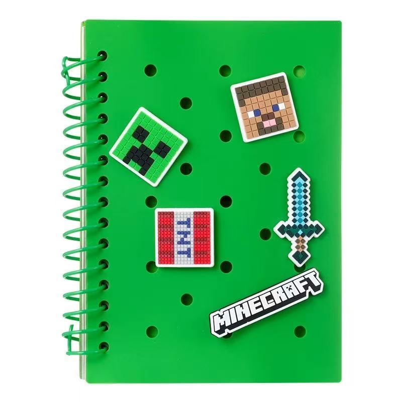 Miniso minecraft coil book 80 pages | Shopee Singapore