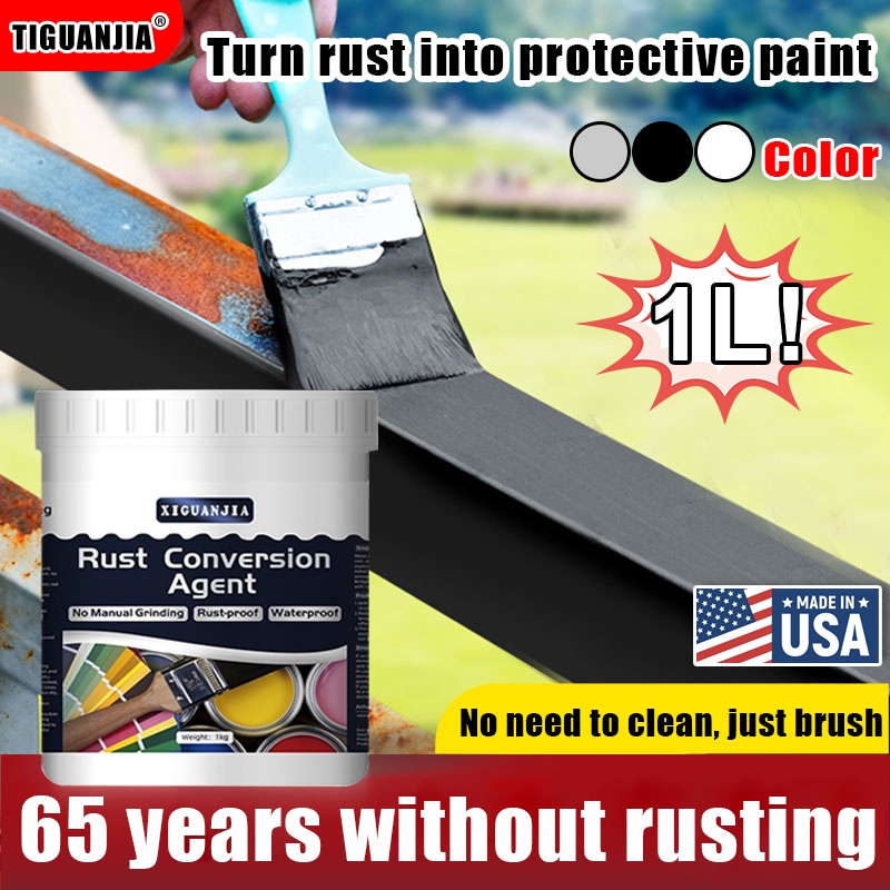 【30 seconds fast drying】2000ml anti rust paint for metal metal paint ...