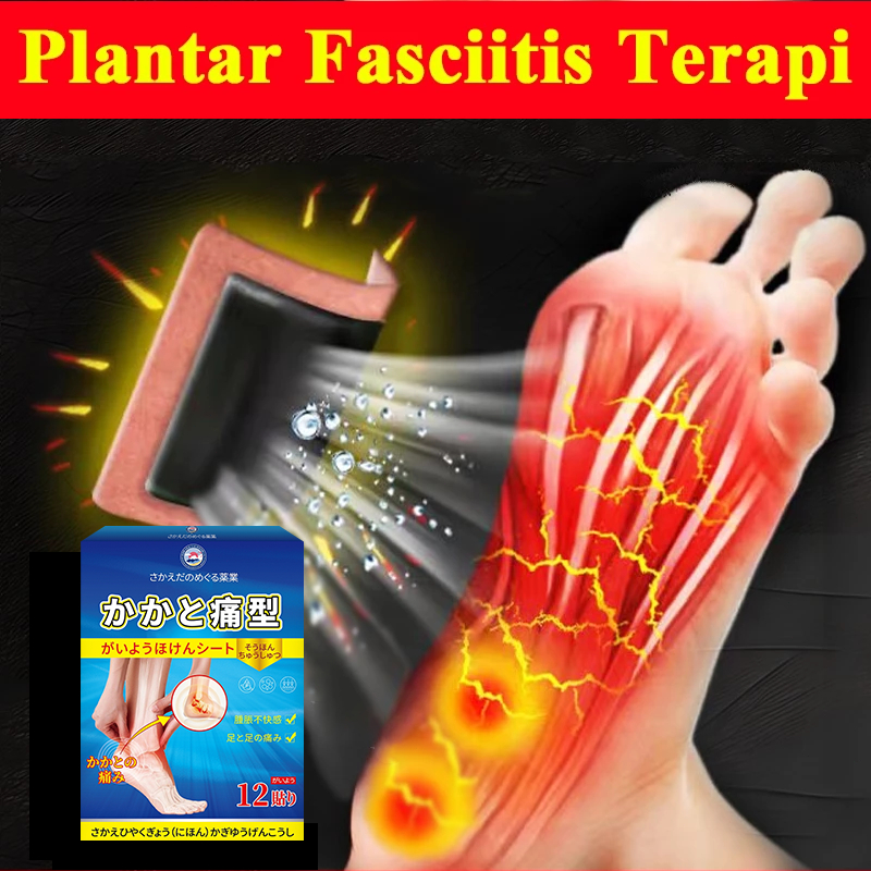Japan Heel pain patch 12pcs Plantar fasciitis/Heel Spur/Foot pain relief/Achilles tendonitis ...