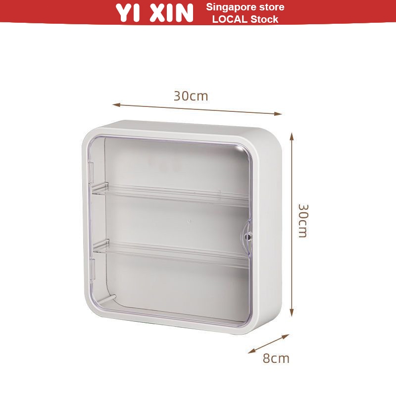 YIXIN 【Promotion】Wall Acrylic Popmart Display Box 3 Layers Blind Box ...
