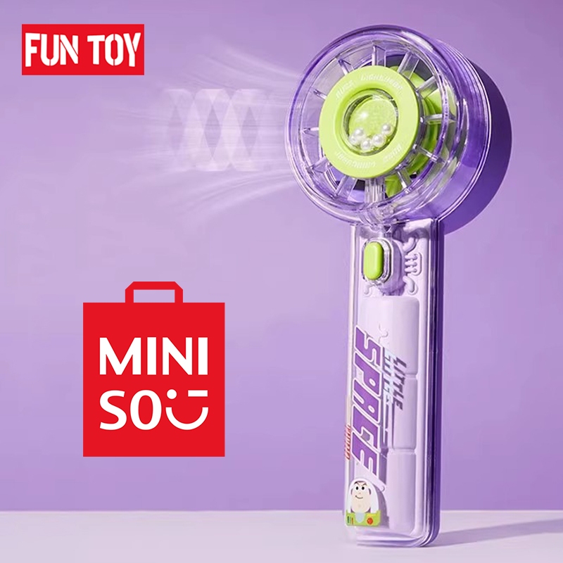 MINISO Disney Stitch Turbo USB Fan - Ultra Quiet Mini Desk Fan for ...