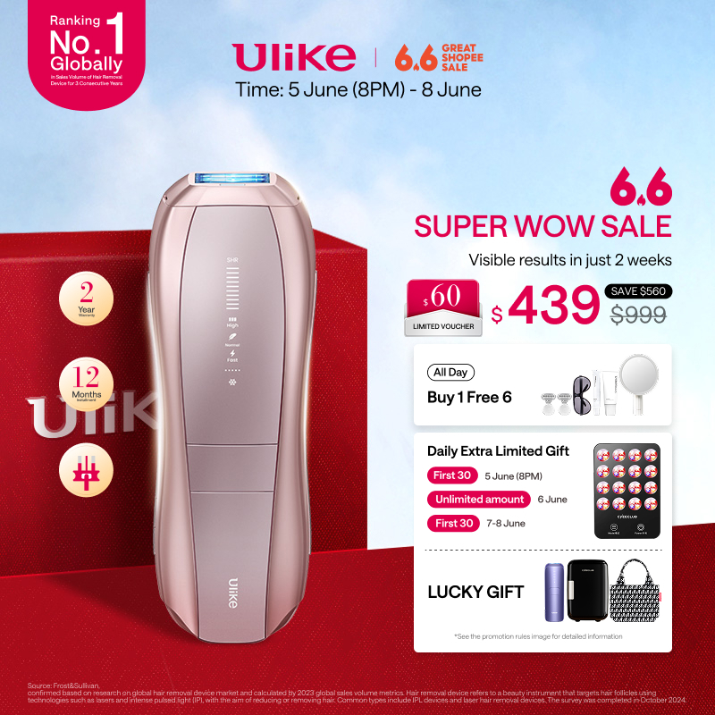 Ulike Air 10 Pro Ice Cooling IPL Hair Removal Device--Ship from ...