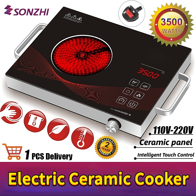 3500W Touch Control Multifunction Infrared Ceramic induction Cooker ...