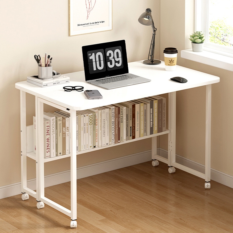【SG STOCK】Folding Table On Pulleys For Space Saving With H-Shape Steel ...