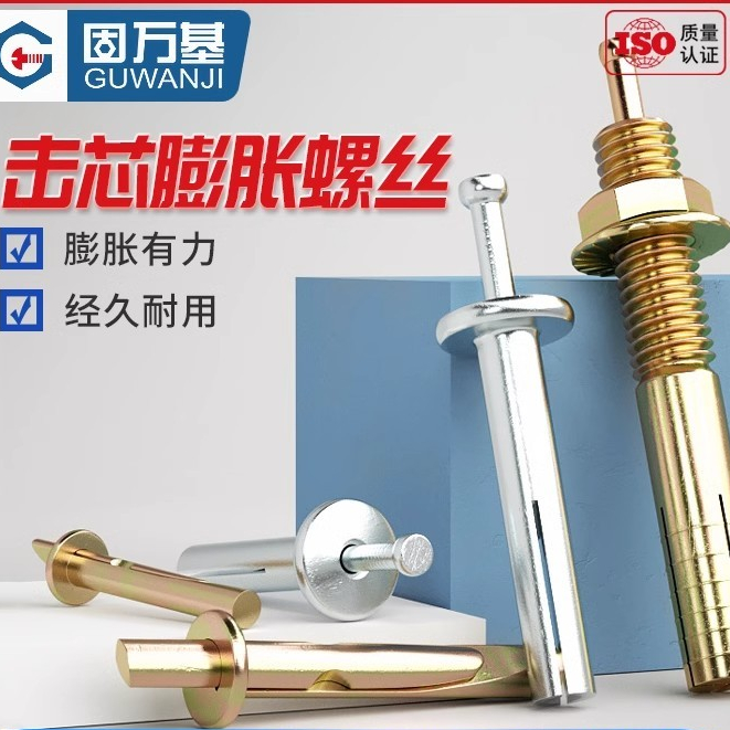 M6 M8 M10 M12 Zinc Alloy Hammer Drive Anchor DNA Wall Plug Paku Bes ACE ...