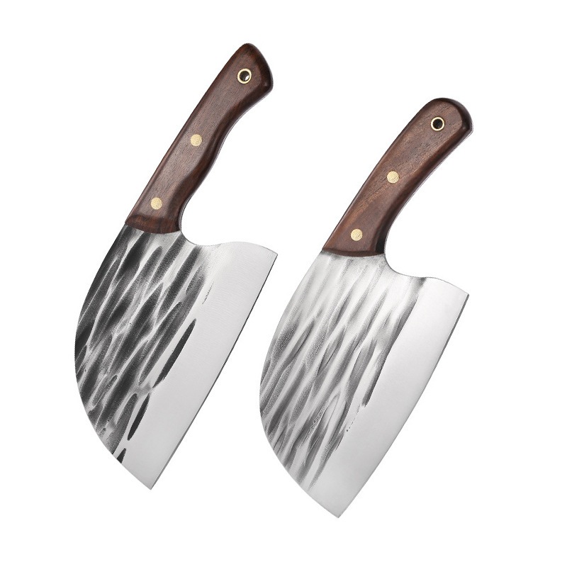 Thickened Bone Chopping Knife Forged Slicing Knife Household Kitchen ...