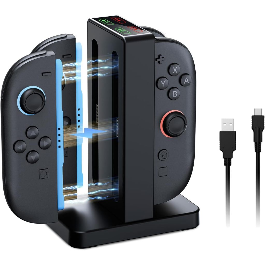 DOBE Charging Dock for Nintendo Switch 2 Joy-Con Controllers | Shopee ...
