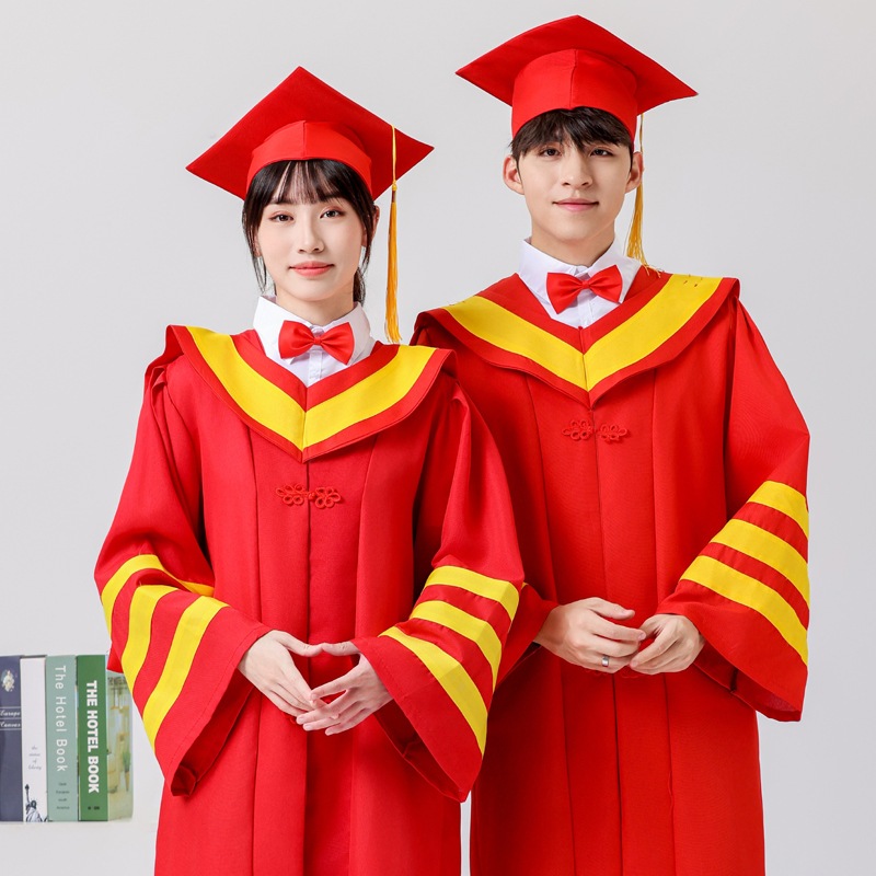 Graduation Cap Gown for Women Men, Oath Taking Attire Set, Tassel ...