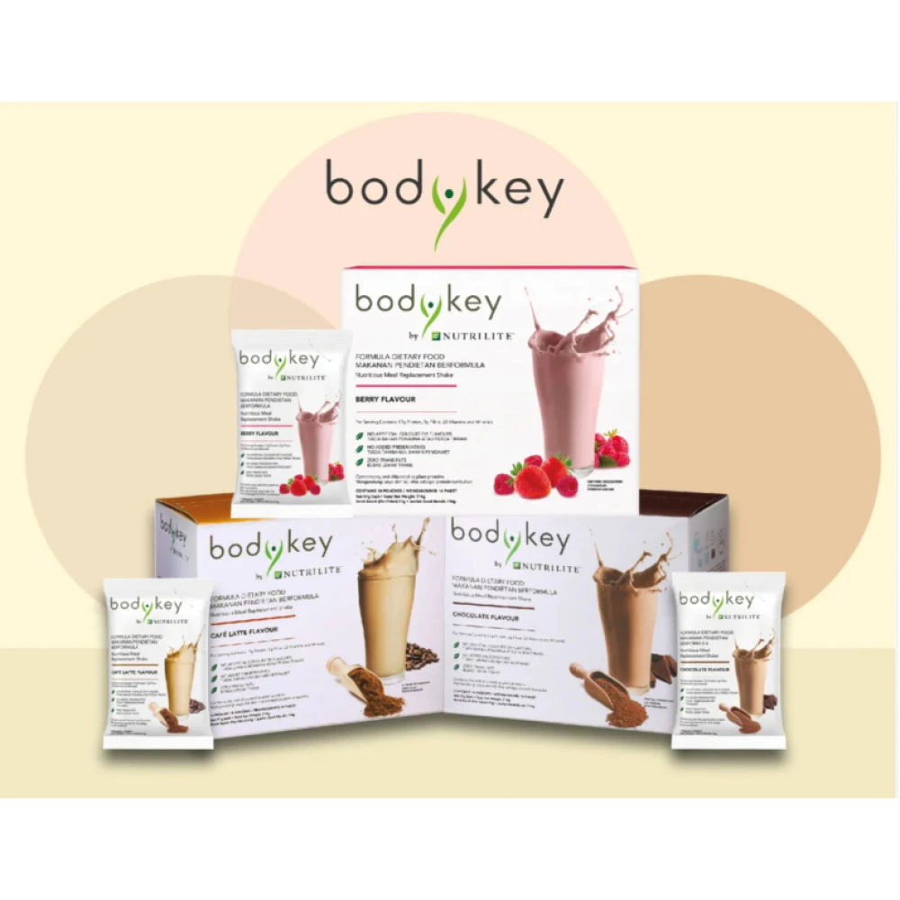 BodyKey by Nutrilite Meal Replacement Shake （Berry/Latte/Chocolate ...