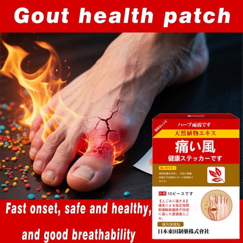 Gout Patch-Pain Relief Patch-Gout Medicine Improve Finger/Toe/Knee ...