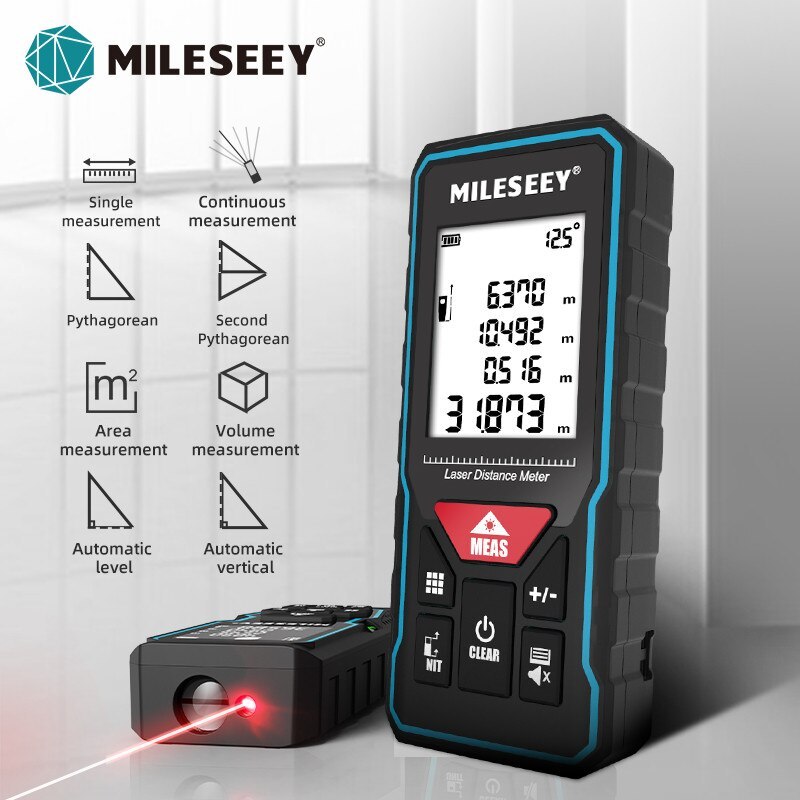Mileseey X6 Rechargeable Version Laser Rangefinder 40 60 80 100 M ...