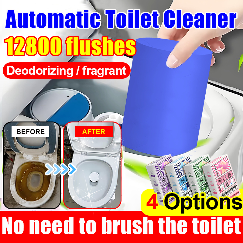 【1 Bottle Flushes Toilet 12800 Times】 toilet bowl cleaner tablet toilet ...