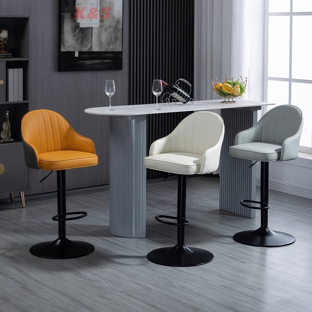 SG Stock Nordic bar chair Modern Luxury Bar Chairs，Office Outdoor ...