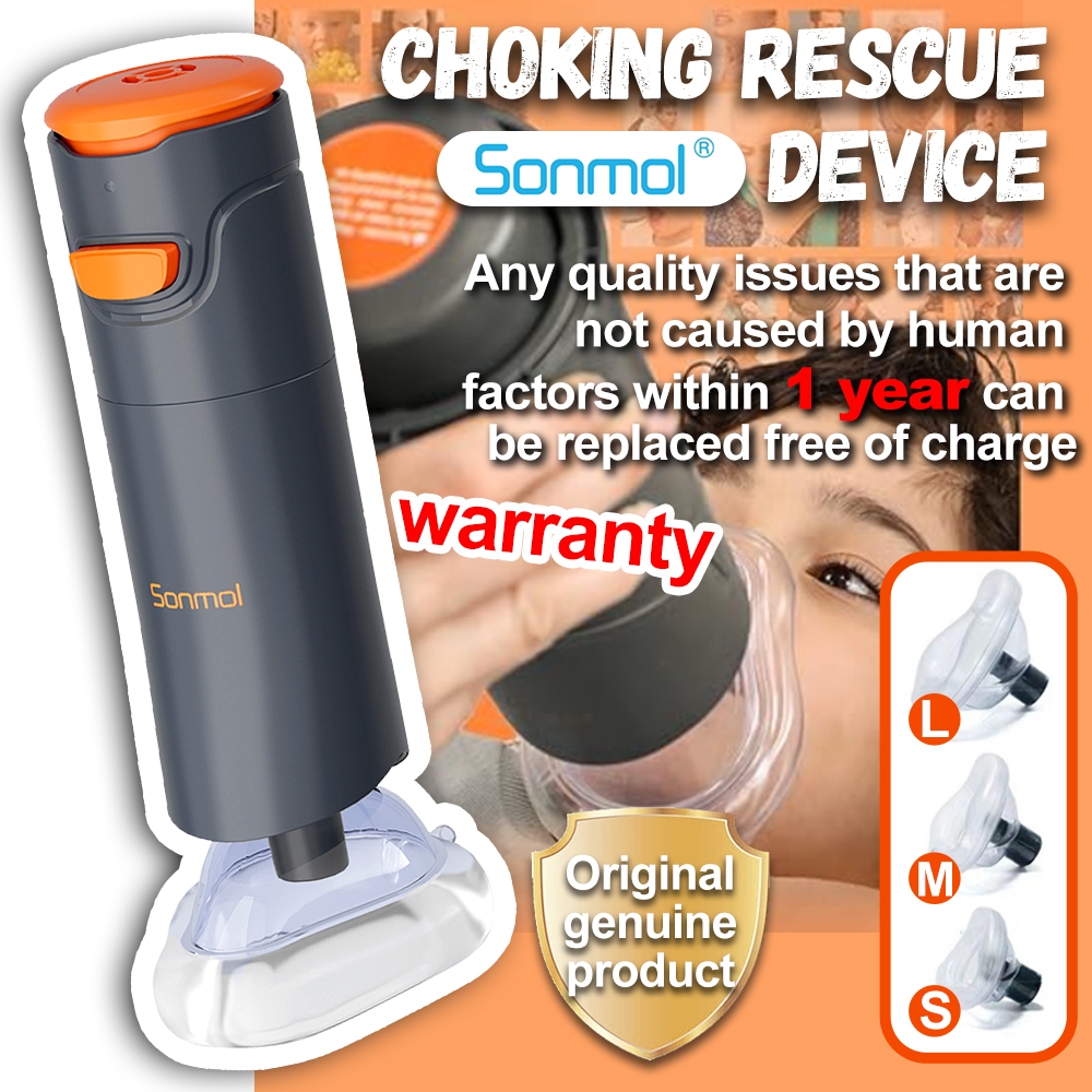 Sonmol Upgraded Automatic Anti Choking Device for Adults Kids Portable First Aid Home Airway ...