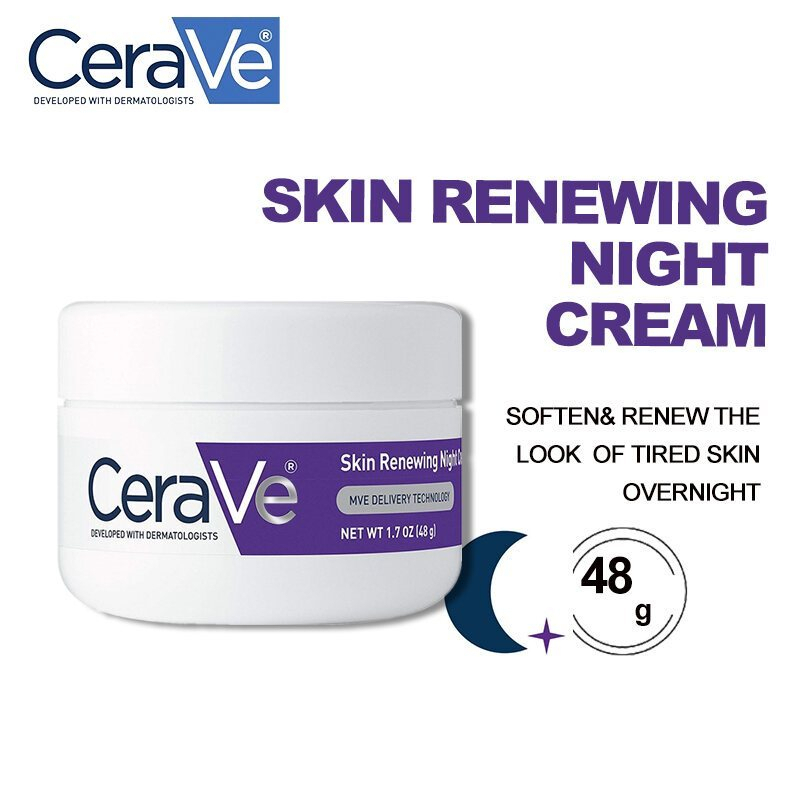 Cerave Skin Renewing Night Cream 48g | Shopee Singapore