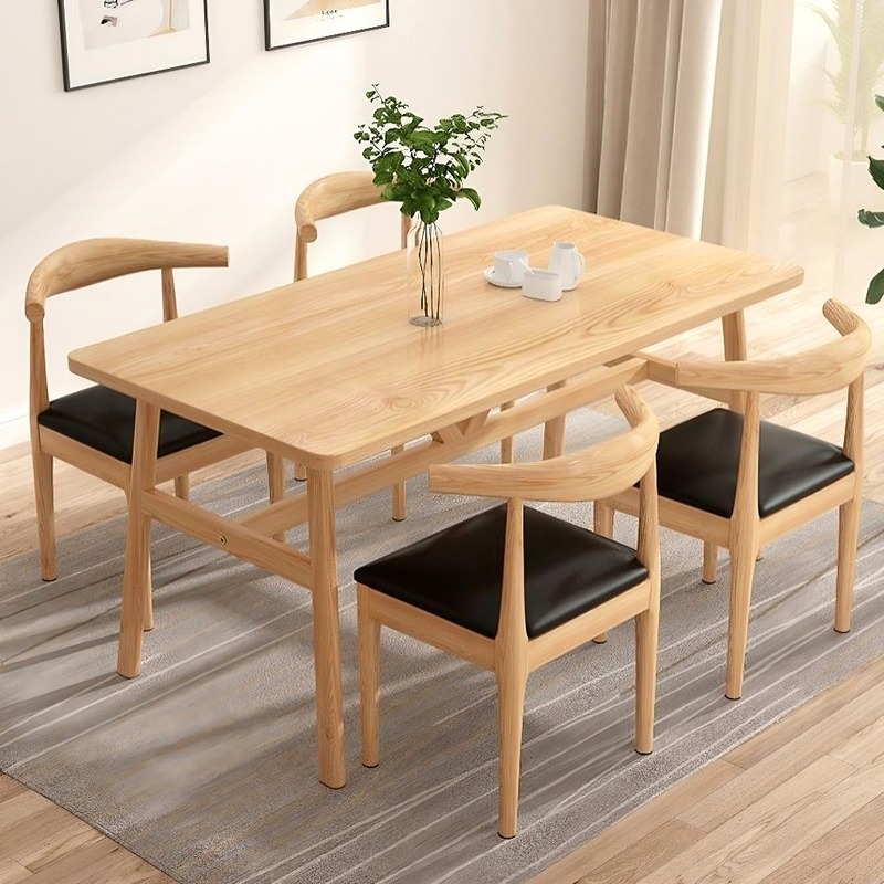 Dining Table Set Restaurant Table And Chair Economy Dining Table Hotel ...