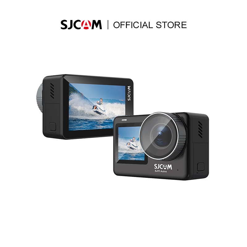 SJCAM SJ11 Active Action Camera Dual Touch Screen 4K Ultra HD 20MP DV ...