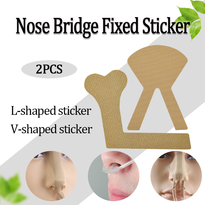 2PCS V/L-Nose Bridge Fixed Sticker Securement Device Nose Bridge ...