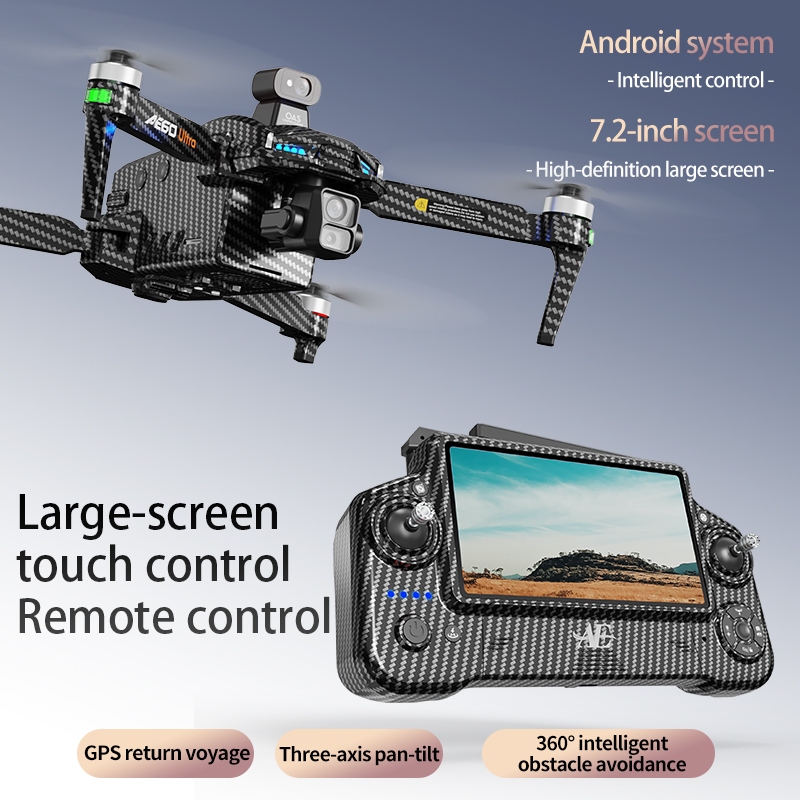 AE60 Fishing Aerial Shooting Multi-Function Drone, 24cm Touch Remote ...