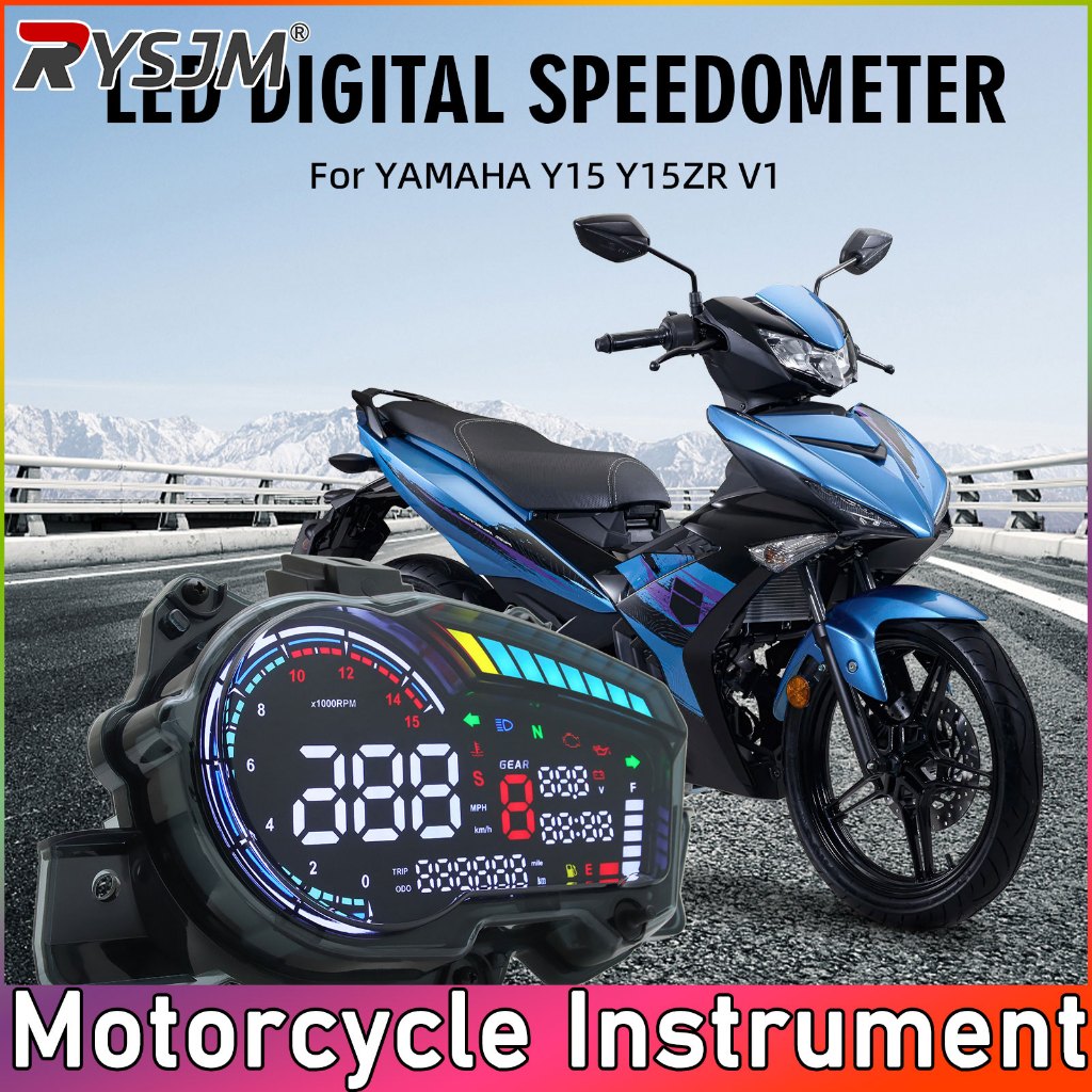 For Yamaha Sniper 150 Y15 Y15Z Y15ZR V1 Digital Meter Motorcycle ...