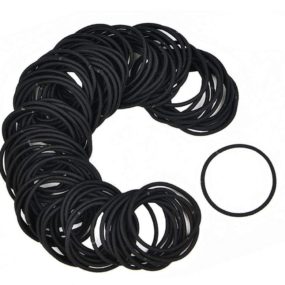 Hair band seamless rubber band simple headgear female high elastic hair ...