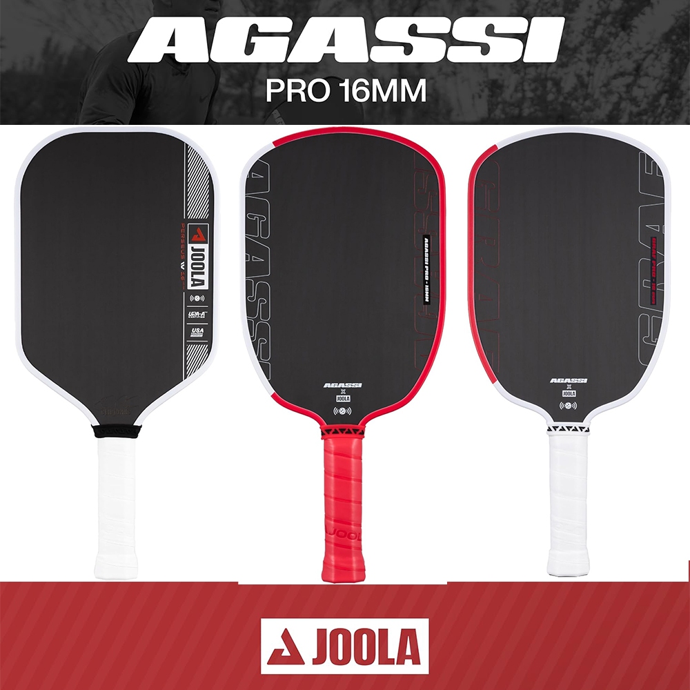 JOOLA GRAF Pro IV 16mm Pickleball Paddle Carbon Fiber w/Extended Sweet ...