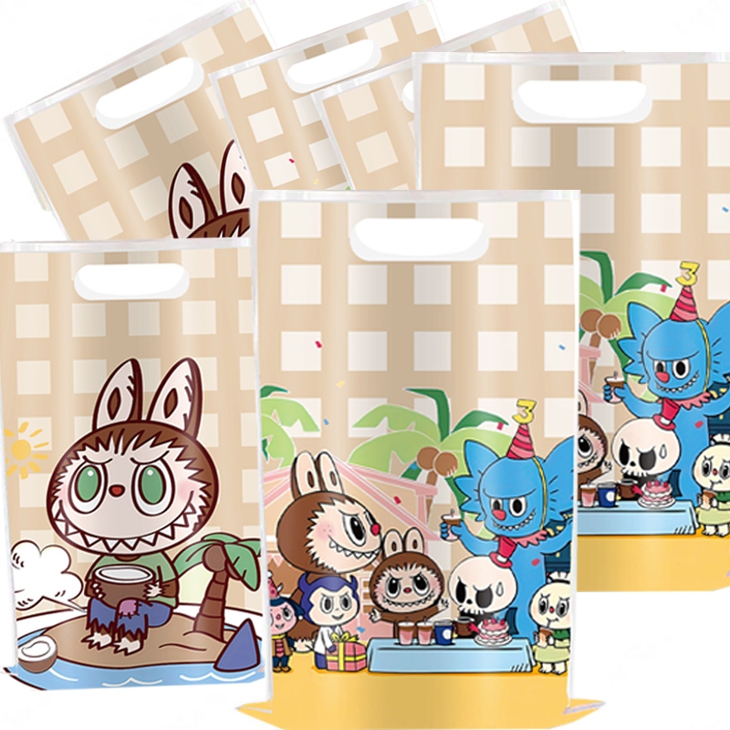 10-40pcs Labubu The Monster Birthday Bags Labubu Surprise bag Loot ...