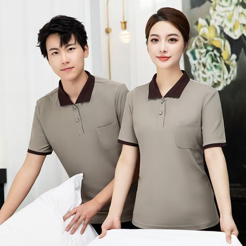 Hotel Room Cleaning Service Uniform Summer Clothing Hotel Property ...