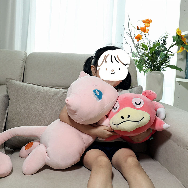 45cm Pokemon Mewtwo Peluche Slowpoke Plush Toys Kawaii Mew Plush Doll ...