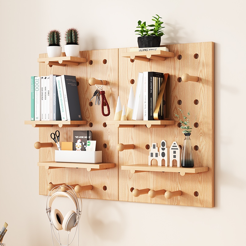 Hanging Rack Entrance Hall Wall Hanger Rack Wall Display Thin Shelf ...