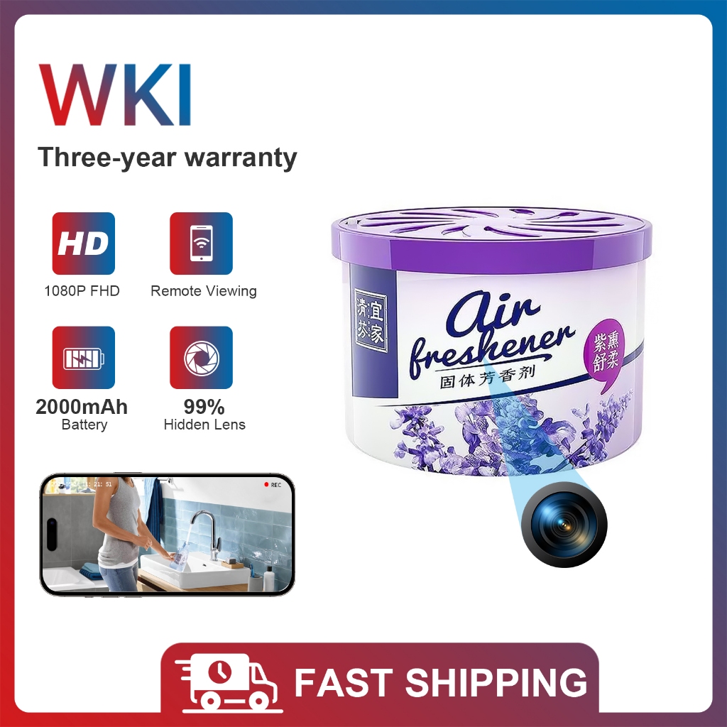 4K Wi-Fi Aroma Diffuser Camera | Motion Alerts, App Live Streaming ...