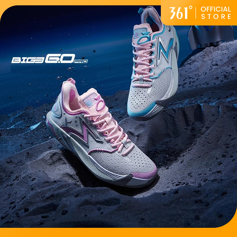 361 Degrees BIG3 6.0 Pro Peppa Pig Men Basketball Shoes Breathable ...