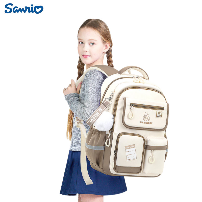 New Product Sanrio Student Anti-Hunchback Backpack Elementary School ...