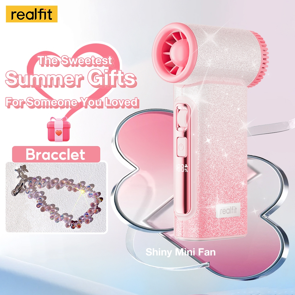 【New Arrival】Realfit T1/T1 Ultra Mini fan protable Cooling 3500mAh usb ...