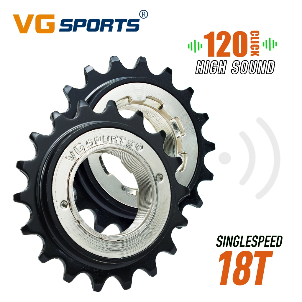 1pc VG Sports 【Ready Stock】18T Bicycle Freewheel High Sound Single ...