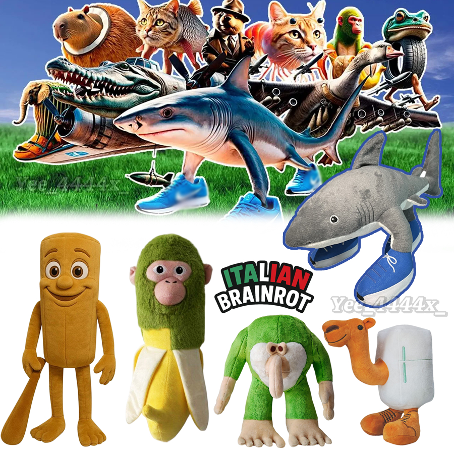 AI Animal Italian Brainrot Plushies Frigo Camelo and Brr Brr Patapim ...