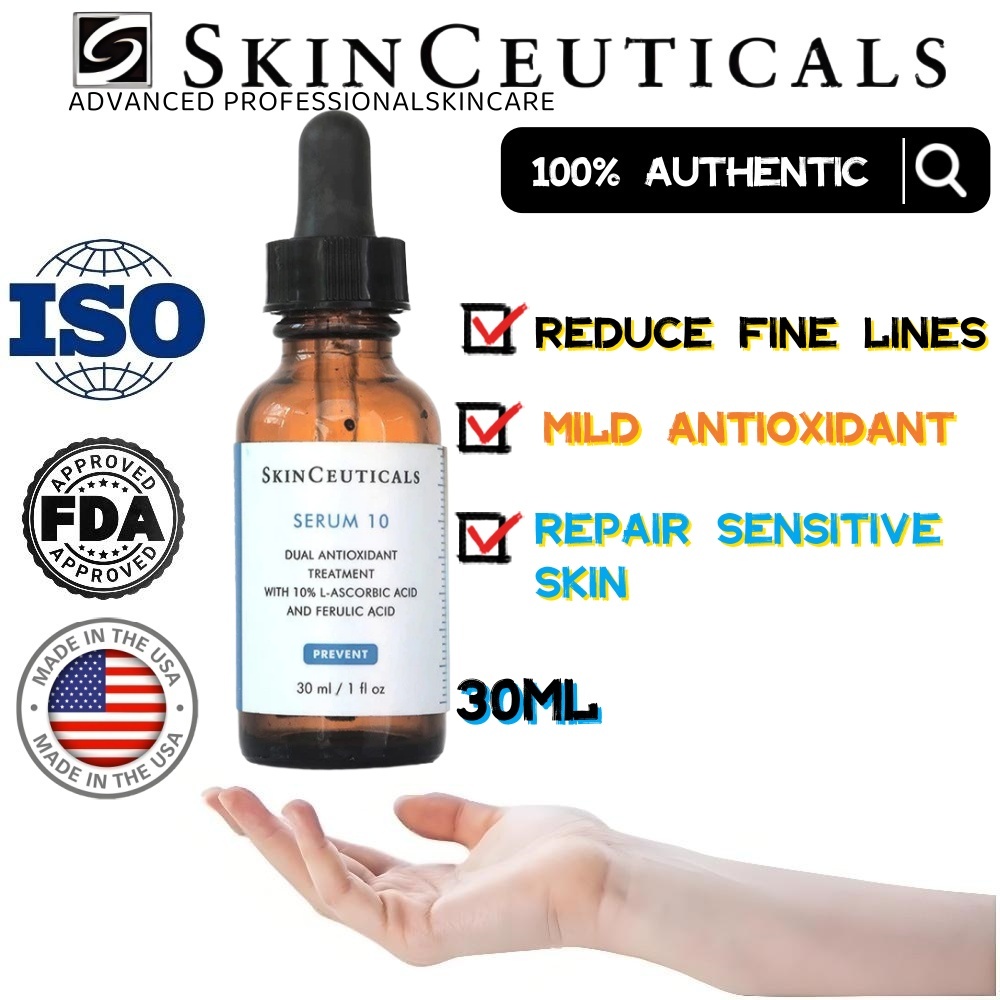 SkinCeuticals Serum 10 Vitamin C Serum 30ml for Normal to Sensitive ...