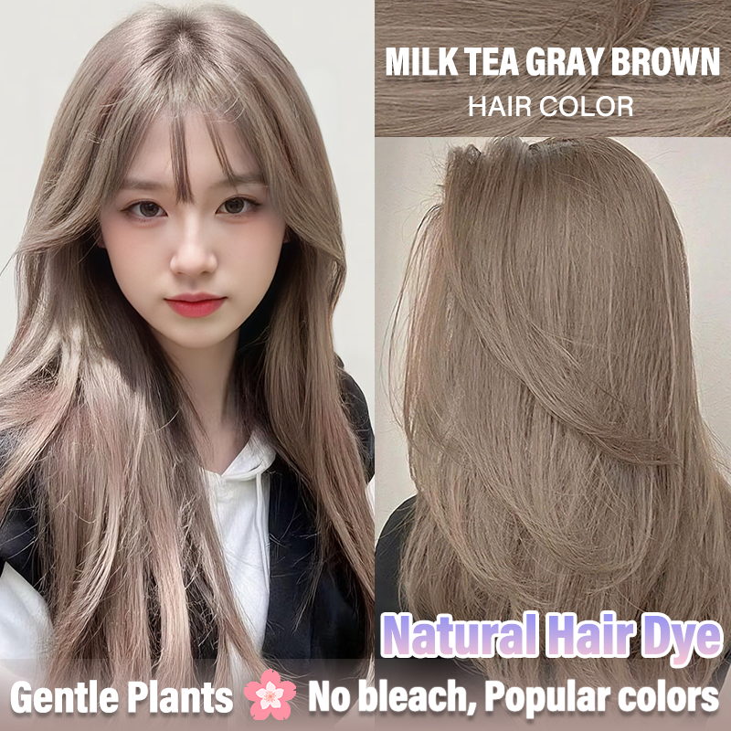 [SG Delivery] Plant-Based Hair Dye，Natural Hair Dye for Gray Hair ...