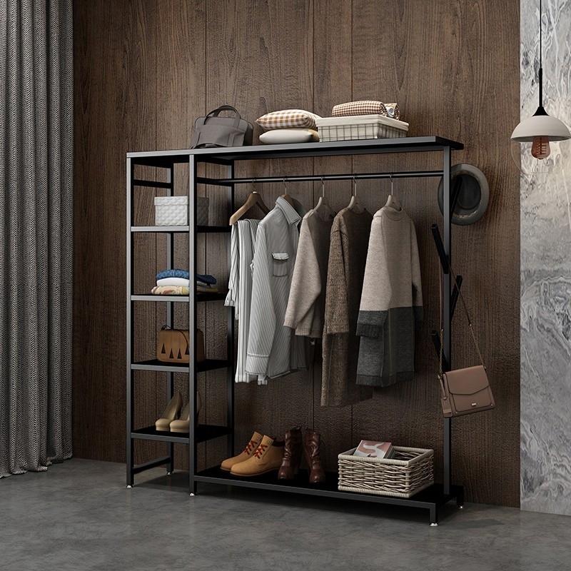 Clothes Rack Multi Functional Bold Clothes Hanger Simple Clothes ...