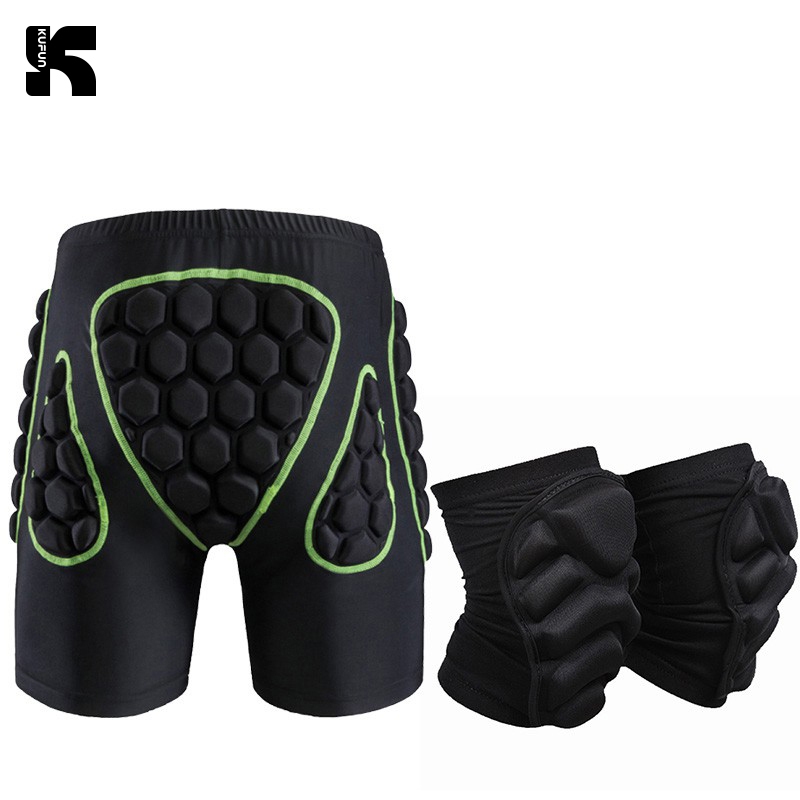 KUFUN Adult kids Ski Hip Butt Protection Padded Outdoor Sports ...